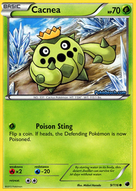 Cacnea -- Plasma Freeze Pokemon Card Review | PrimetimePokemon's Blog