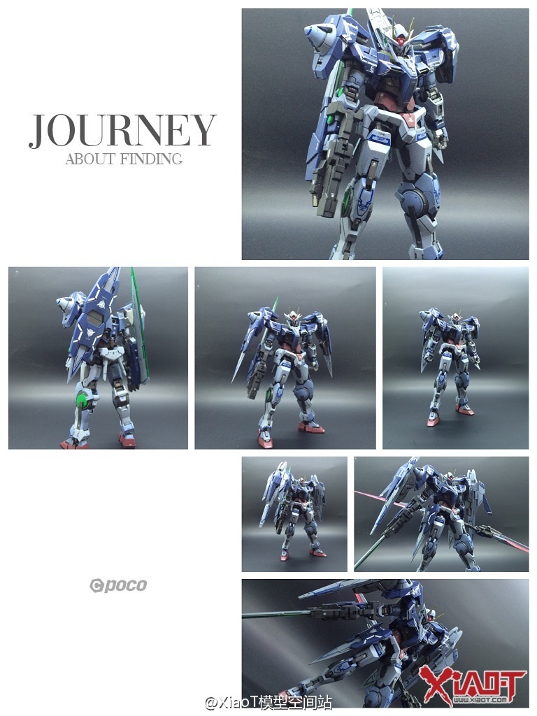 Custom Build: RG 1/144 00 Raiser "Realistic Colors"