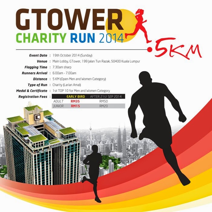 RUNNING WITH PASSION: GTower Charity Run 2014