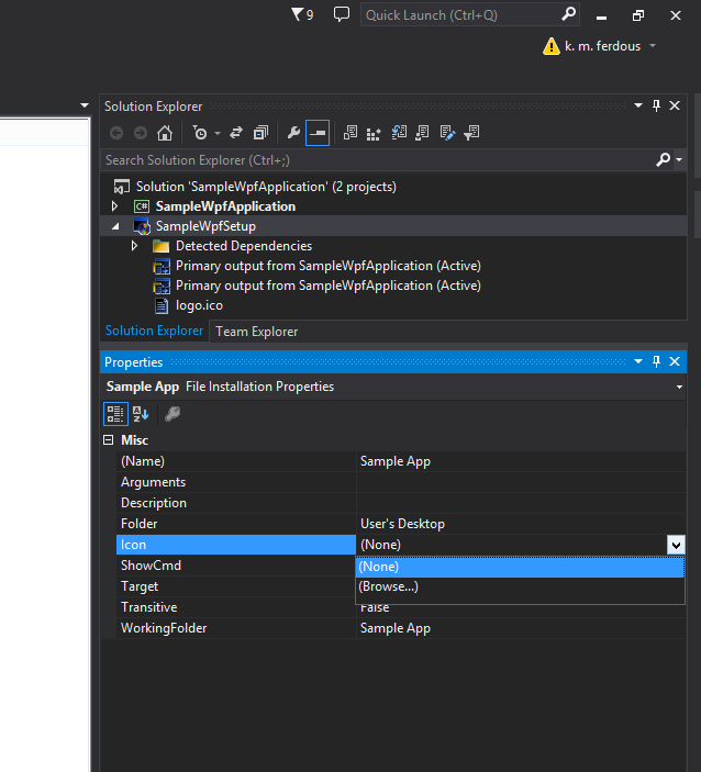 How to Build WPF project with Setup file (Installer Project)