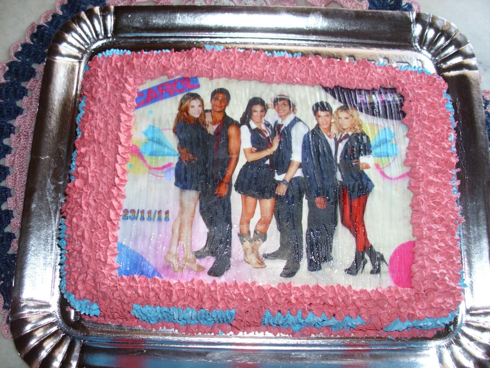 Delicias da vovó Tereza: Bolo Rebelde