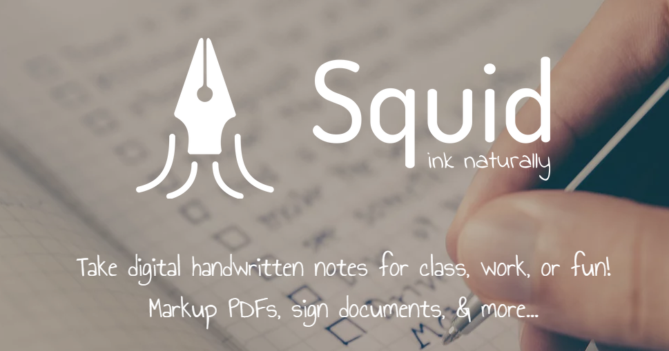 Educational Technology Guy: Squid Notes - Take digital handwritten ...