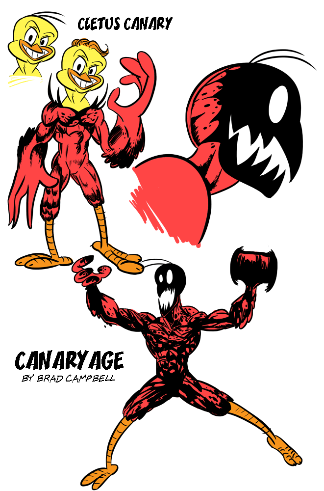 By Brad Campbell: Weird Sketch Wednesday: Spider-Ham