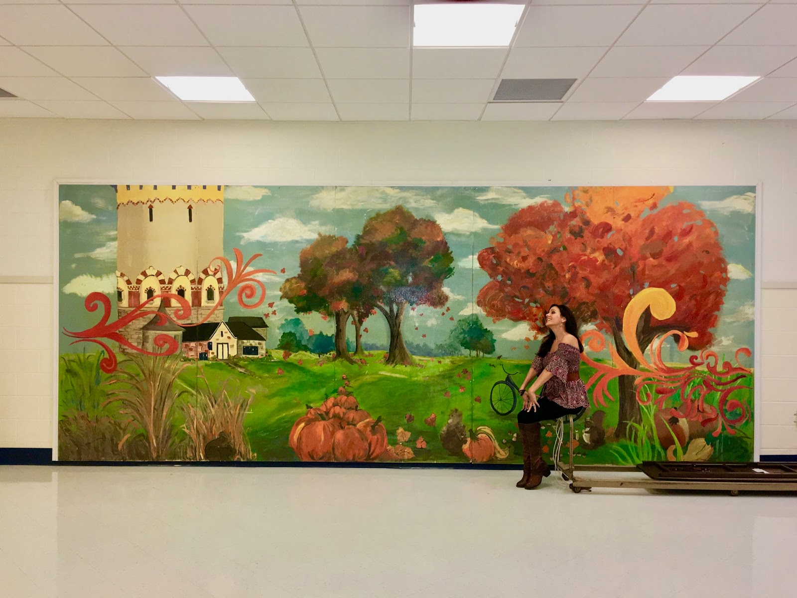 Touring Riverside-Brookfield High School