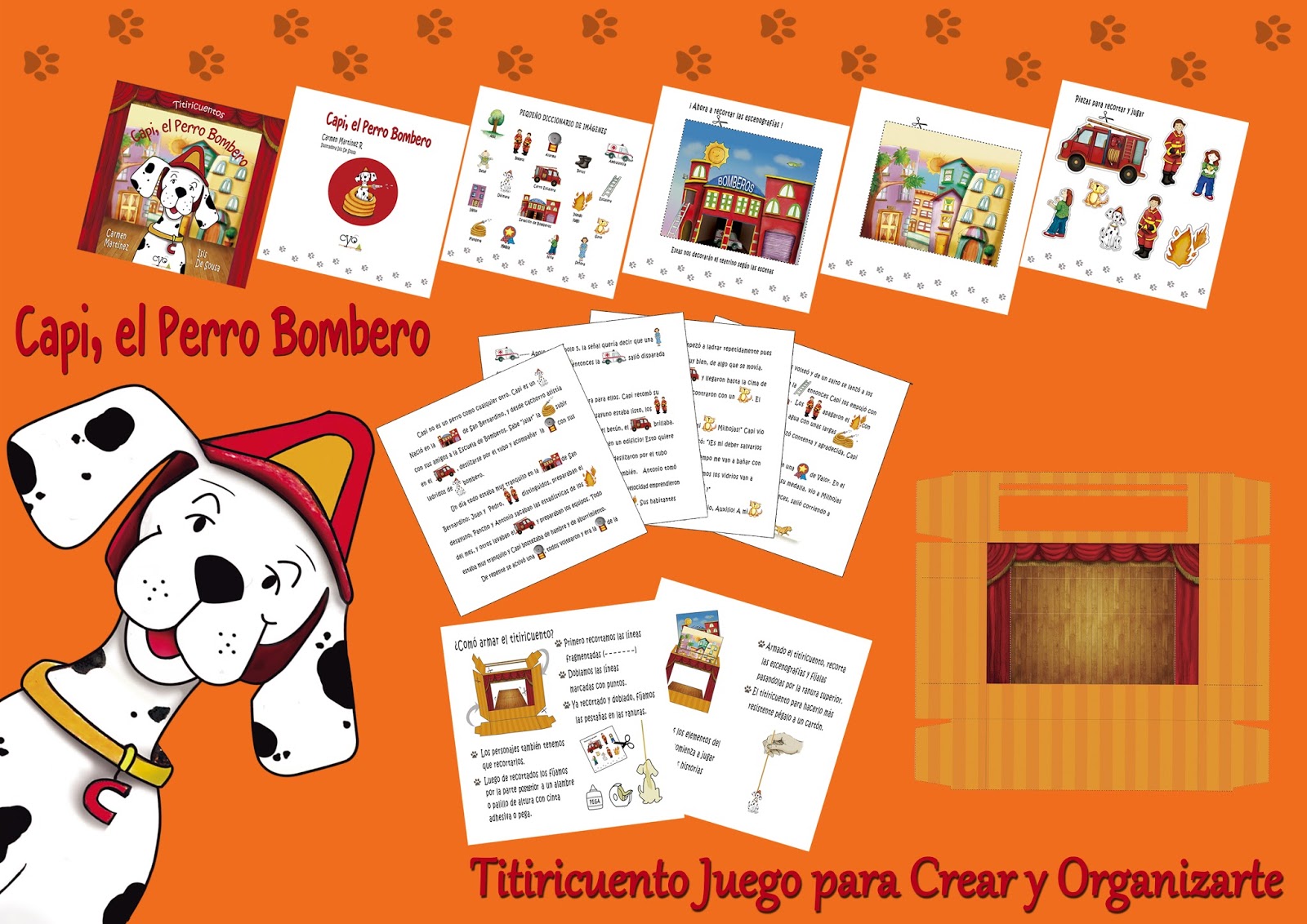 Isiilustra: Capi El Perro Bombero