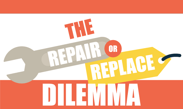 The Repair or Replace Dilemma for Common Home Repairs #Infographic ...