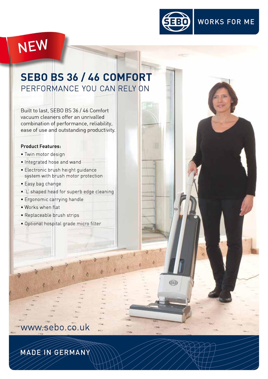 Sebo BS 36&46 Comfort 2014