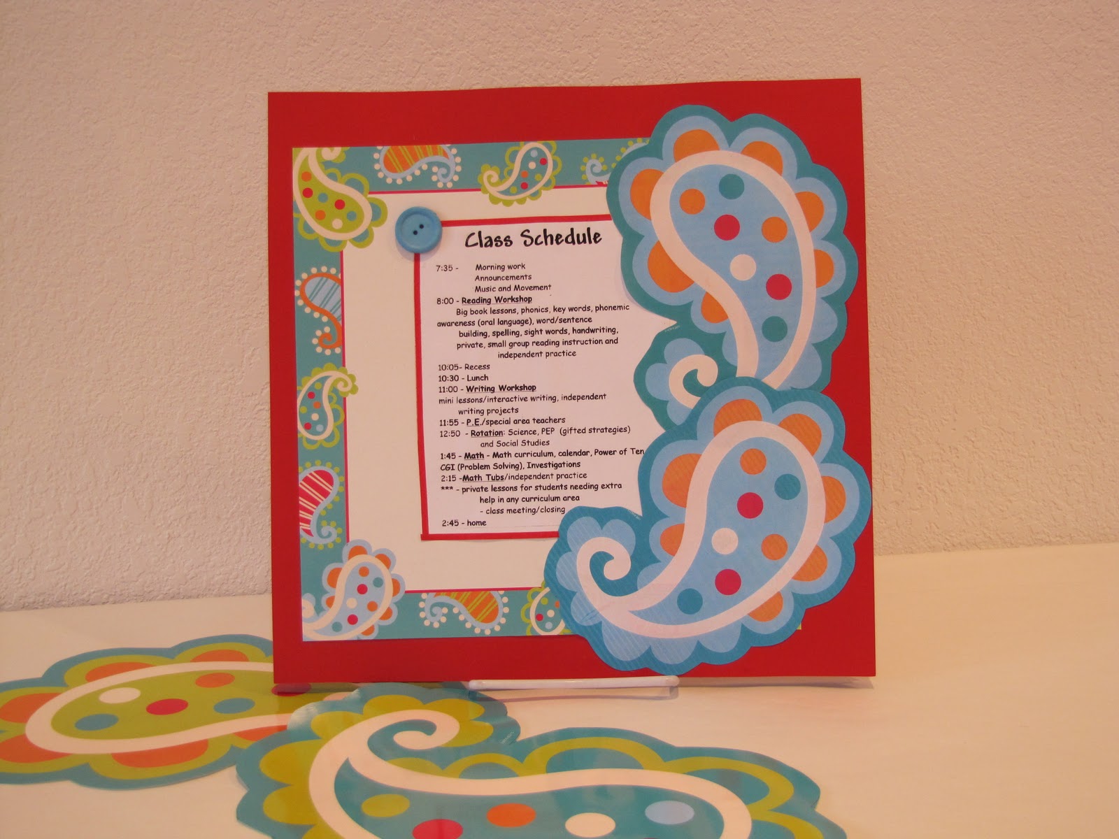 Tommie's Tools: Dots on Turquoise