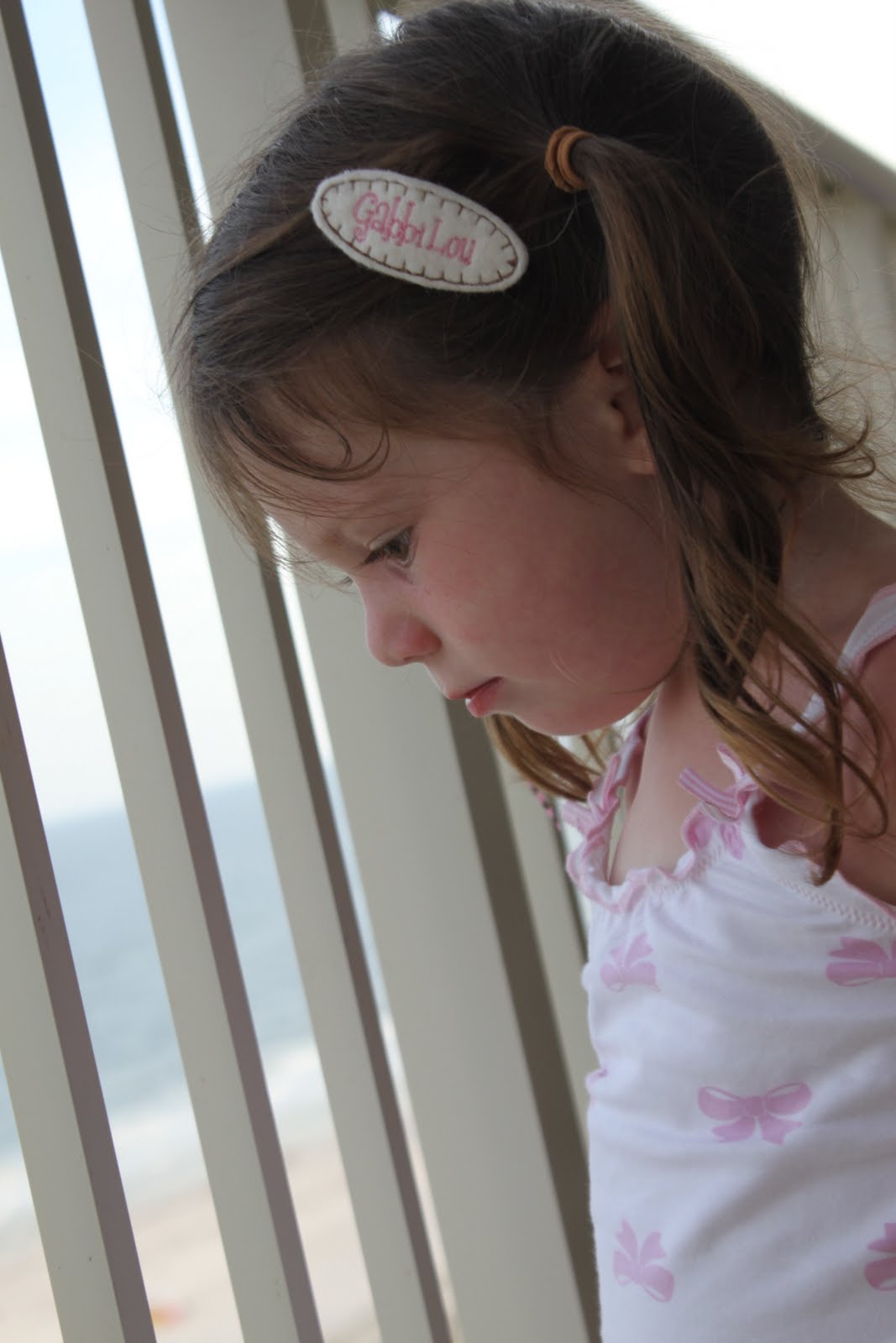 Mojoy: Gabbi checkin out the view.