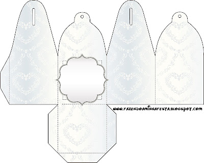 Silver Design Free Printable Party Boxes. - Oh My Fiesta! in english