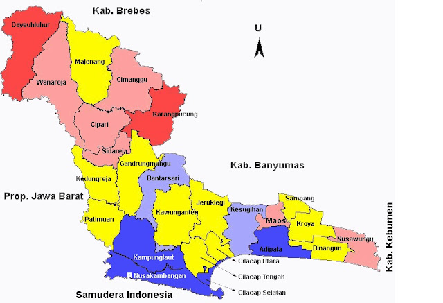 PETA KABUPATEN CILACAP