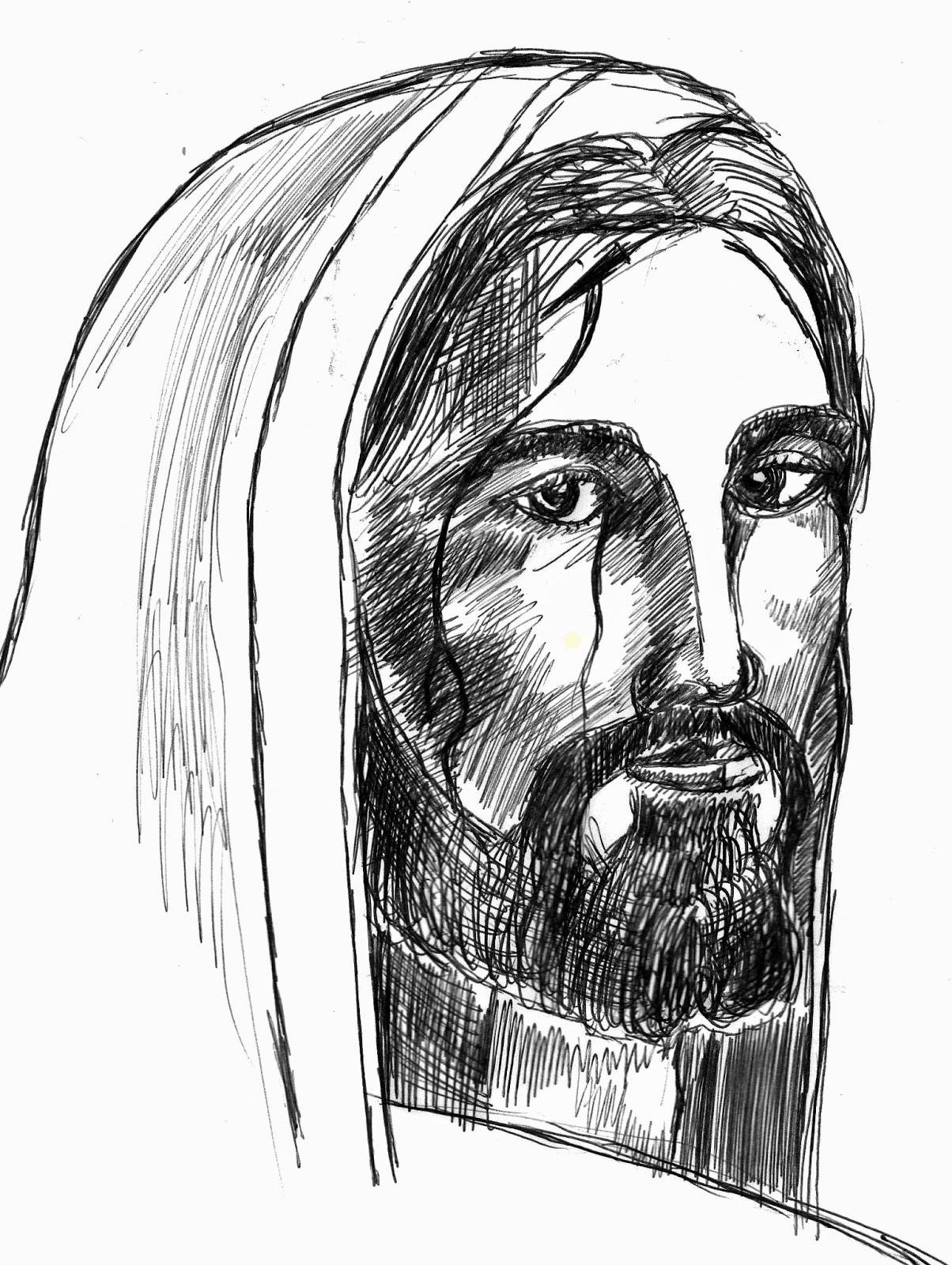 Spiritual health and living: My drawings of Jesus
