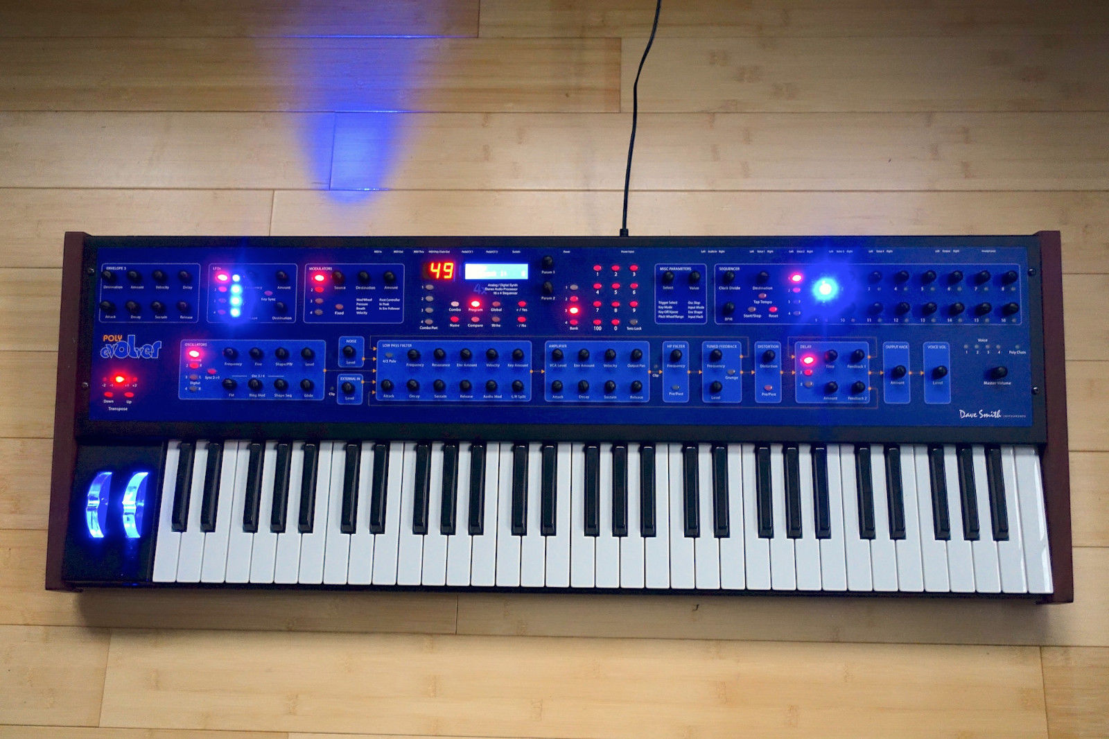 MATRIXSYNTH: Dave Smith Instruments Poly Evolver Keyboard PEK