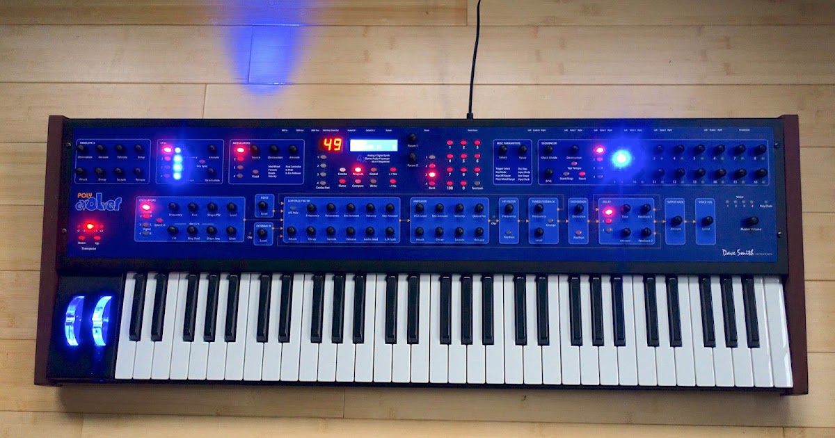 MATRIXSYNTH: Dave Smith Instruments Poly Evolver Keyboard PEK