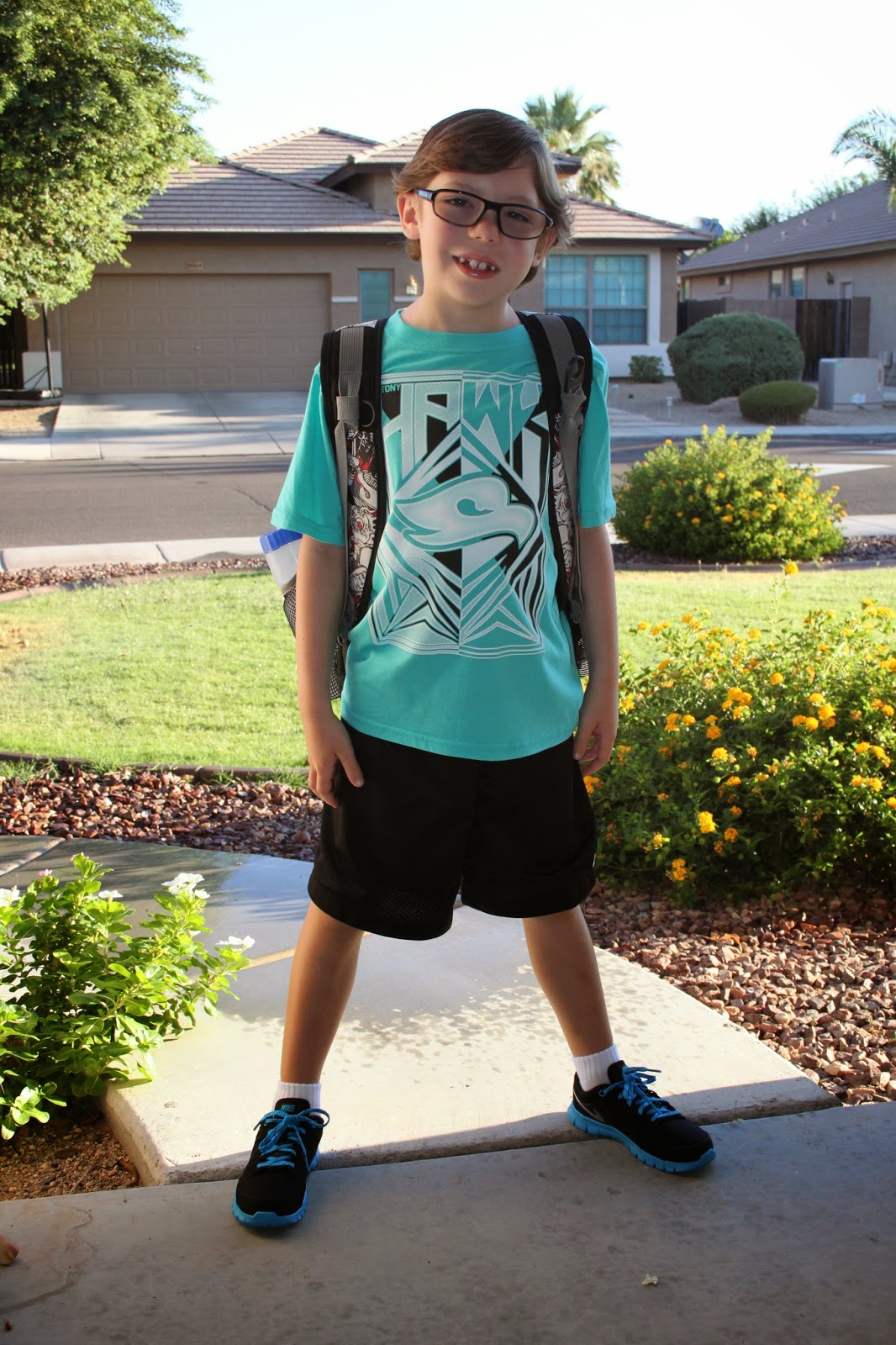 The Laubmeier Family: First Day of School! :)