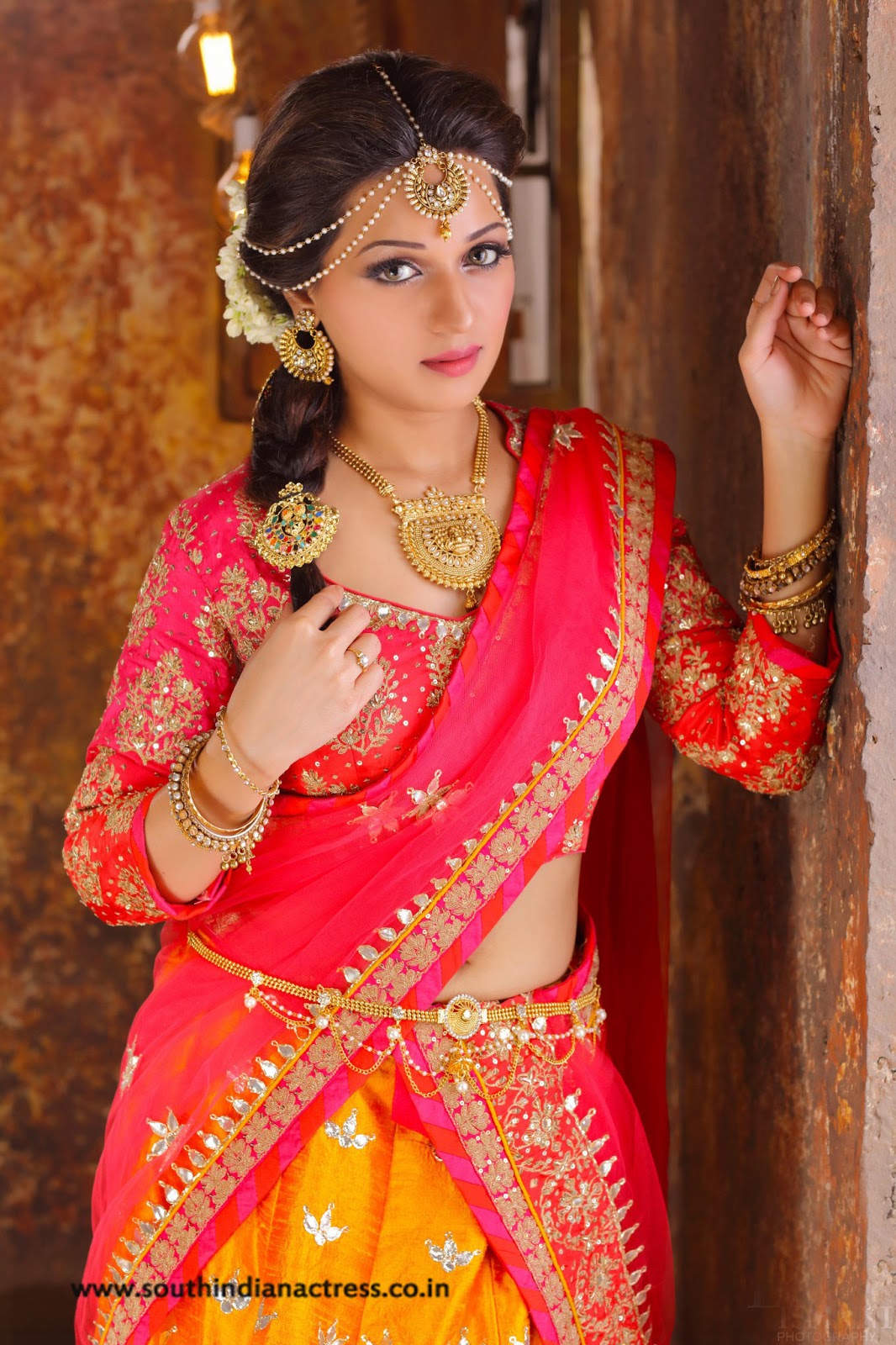 Reshma Rathore traditional wear photo shoot - South Indian Actress
