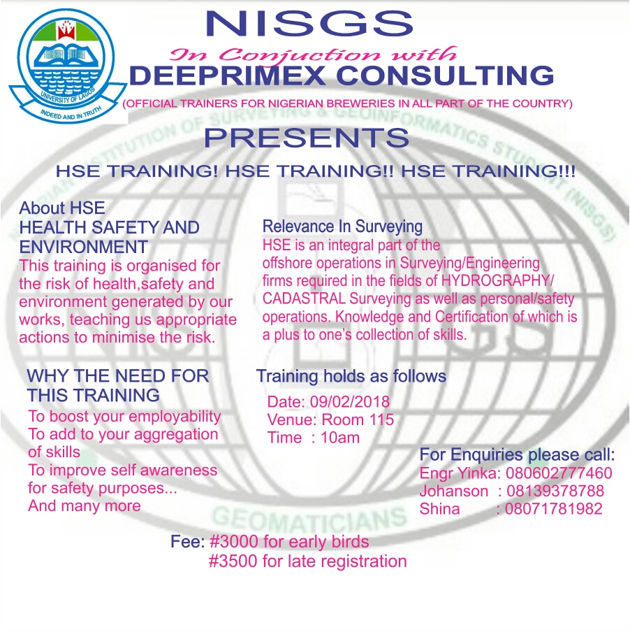 December 2017 ~ Surveying and Geoinformatics