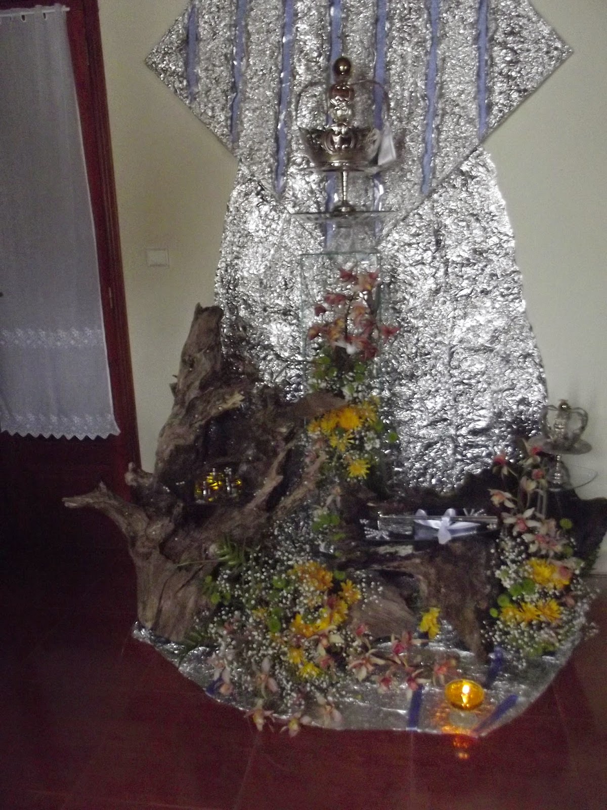 O meu altar ao Divino Espirito Santo 2015