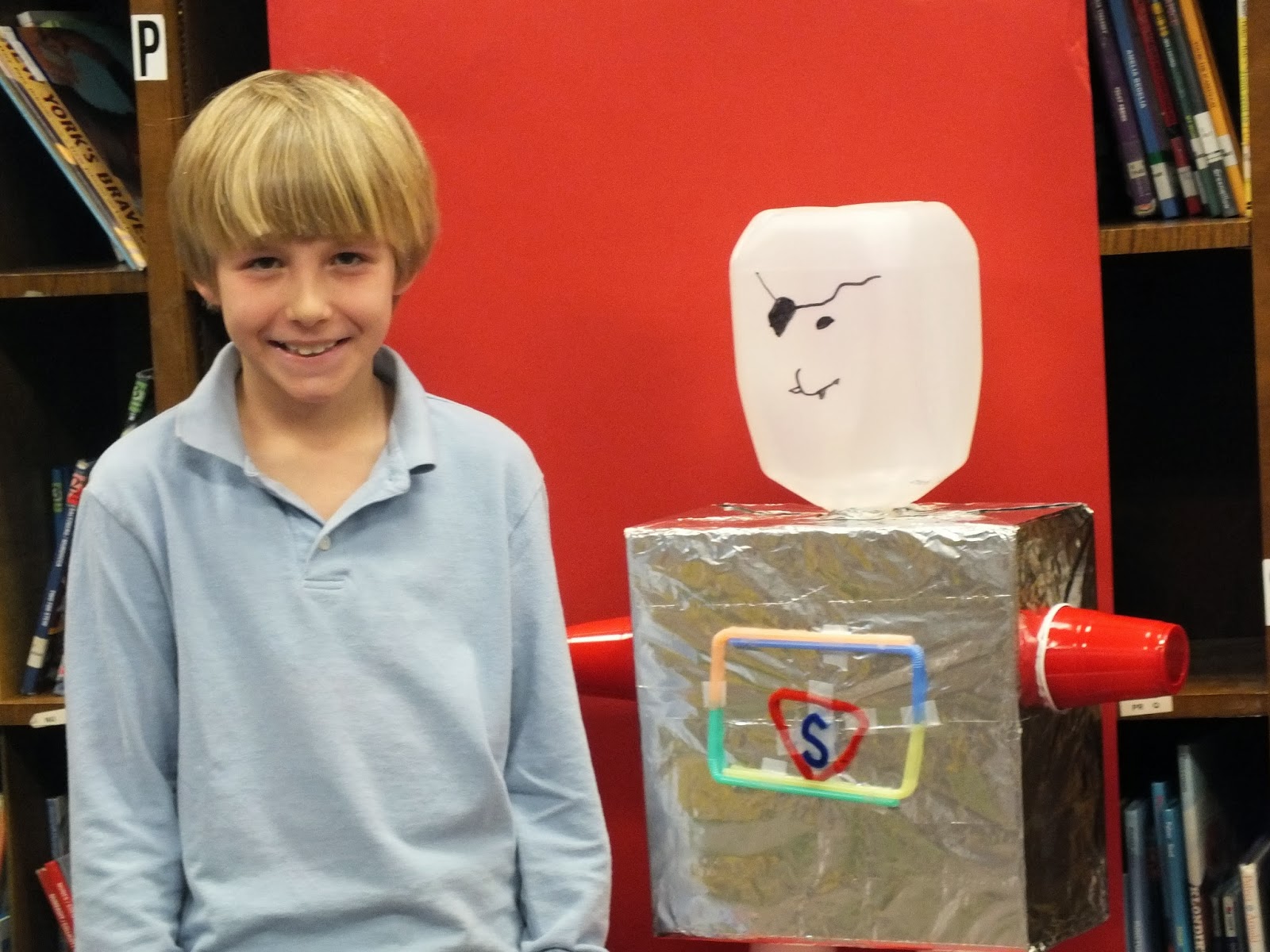Geezy's 2nd Grade: 3-Dimensional Robot Projects!
