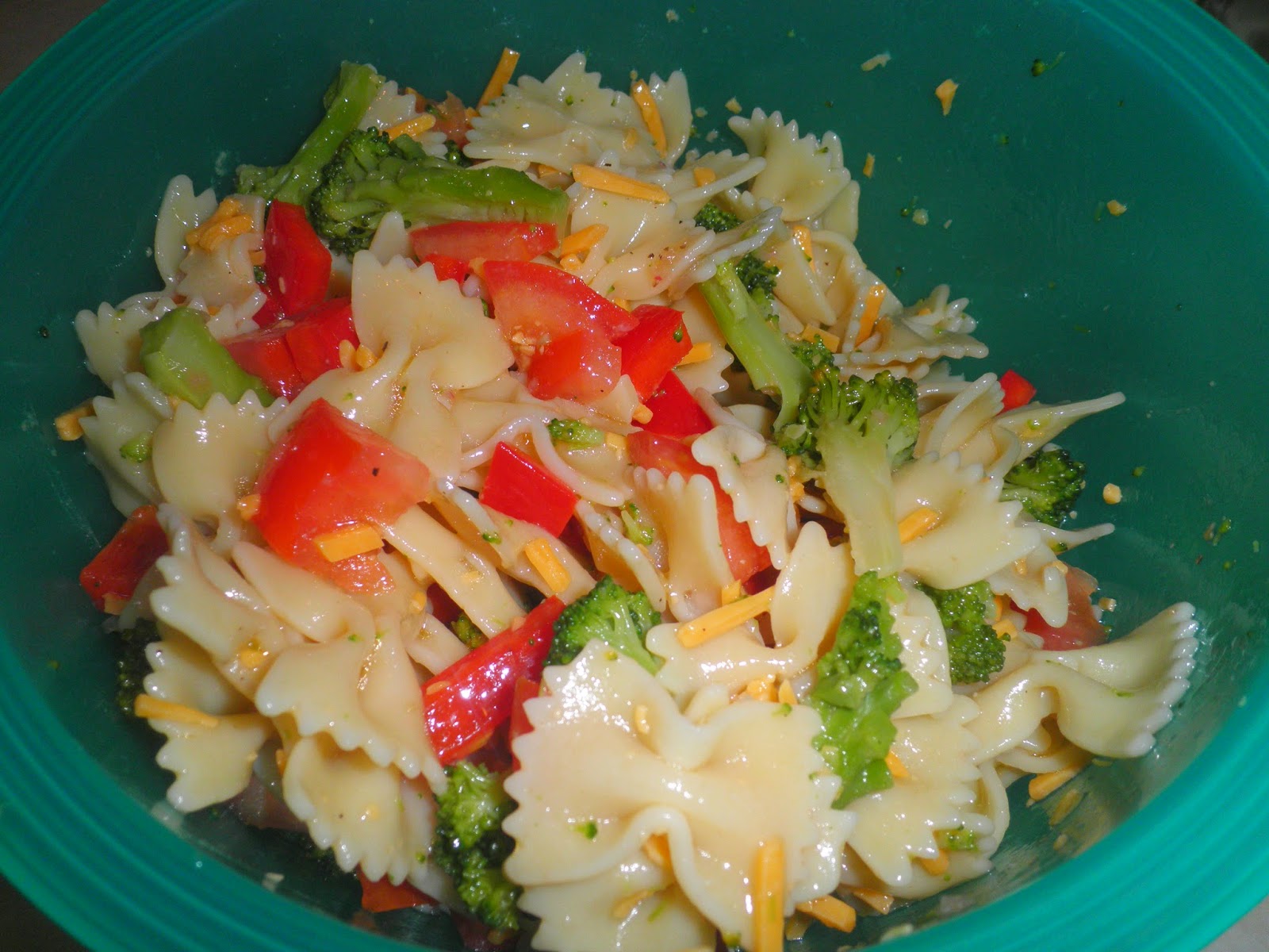 Secrets from the Cookie Princess: Garden Pasta Salad