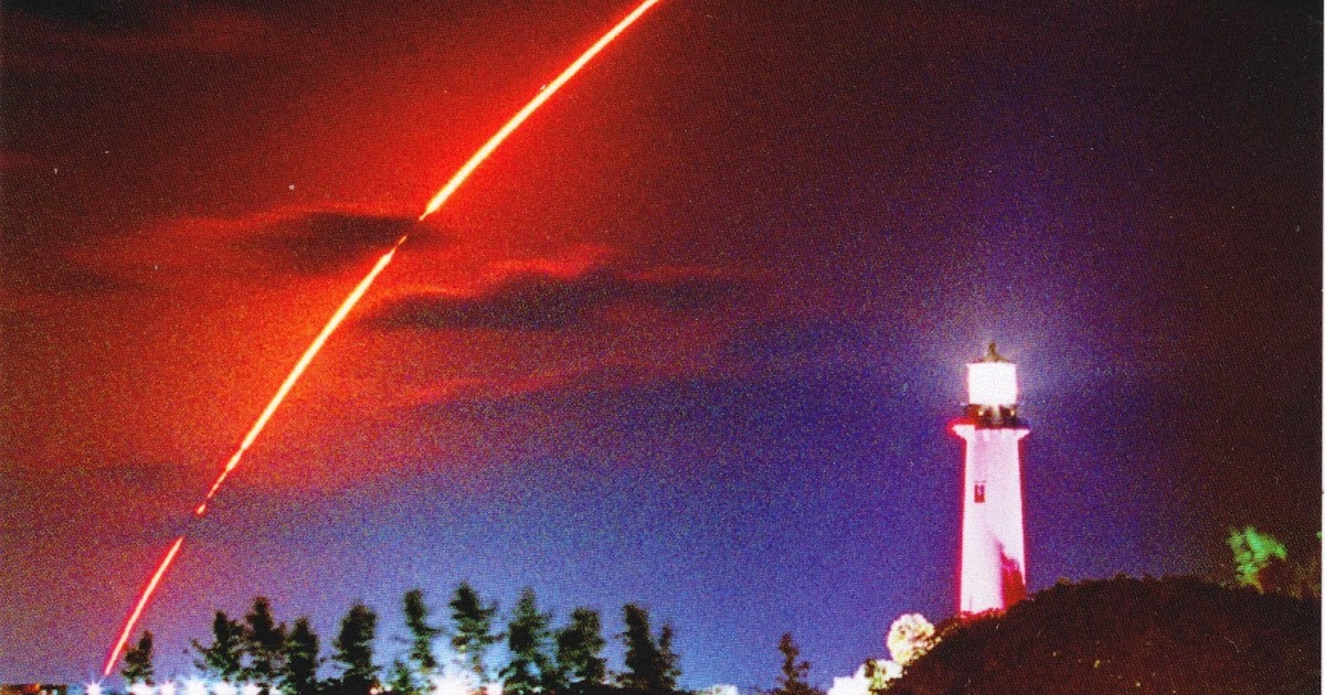 One Postcard a Day: Space Shuttle Endeavour Soars over Jupiter Lighthouse