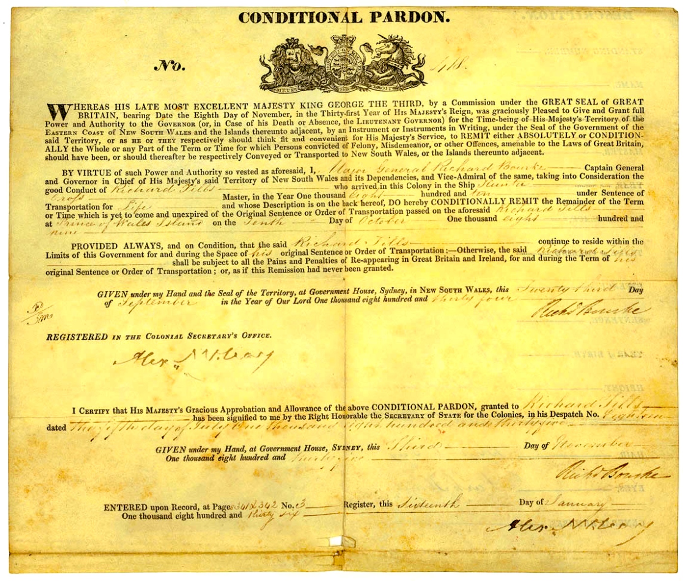 HEADLINES OF OLD: TROVE TUESDAY 18TH JULY, 2017 - CONDITIONAL PARDONS ...