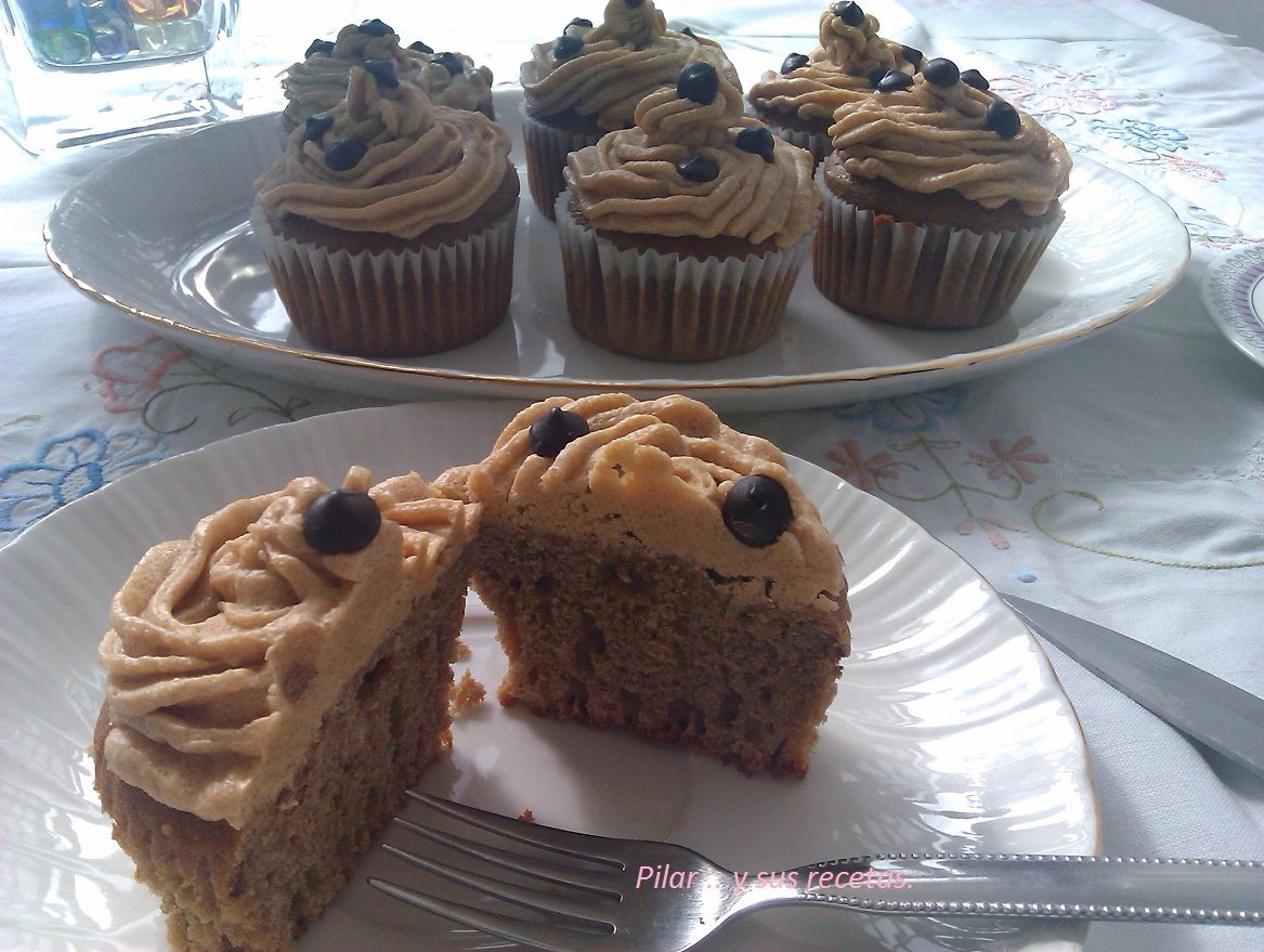 Pilar.....y sus recetas: Muffins De Cafe