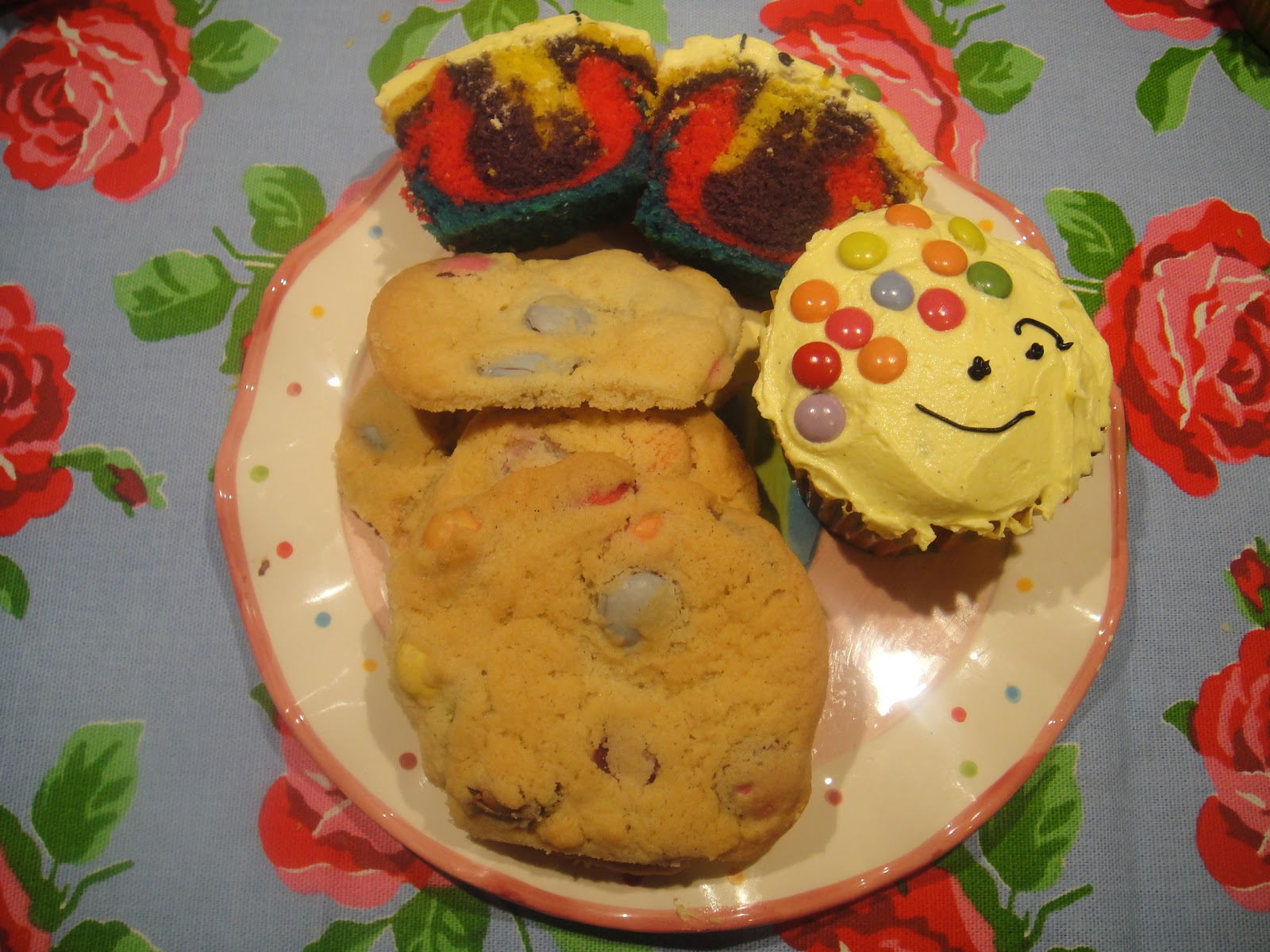 The more than occasional baker: Rainbow Pudsey Cupcakes and Smarties ...