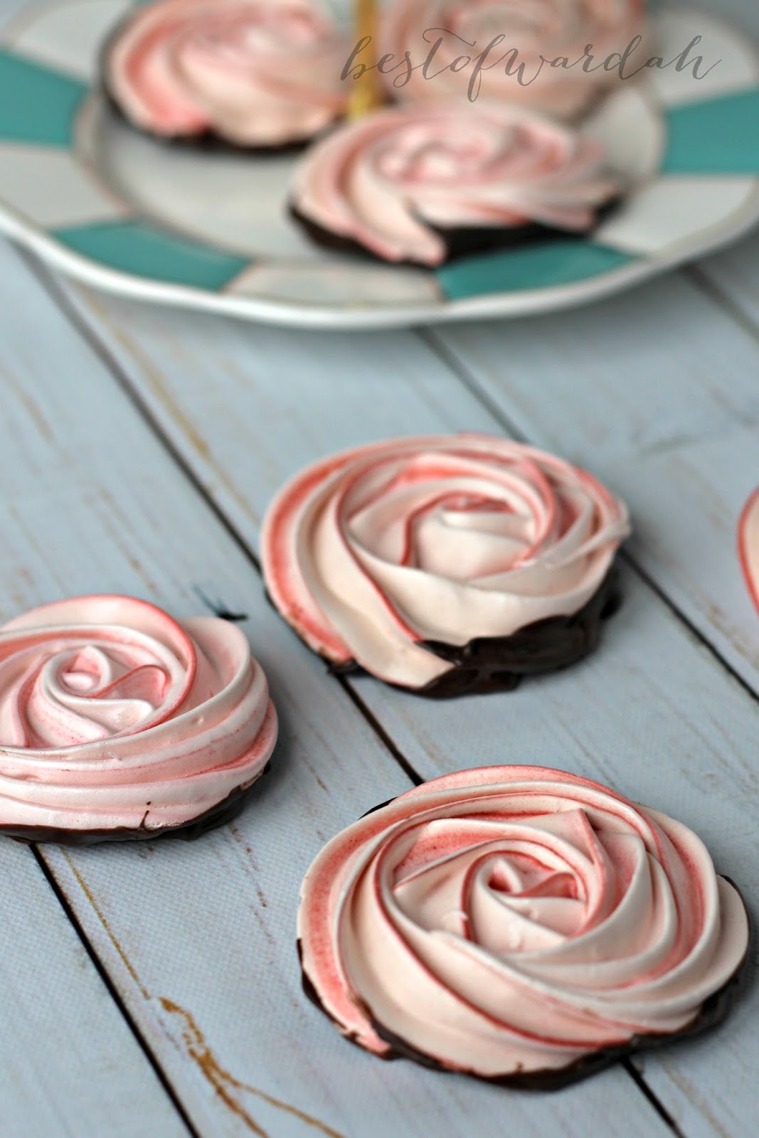 Rose Meringue Cookies | Best of Wardah