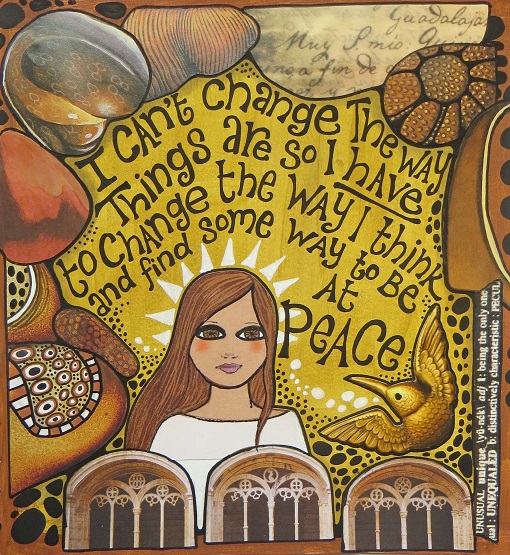 Rosie's Arty Stuff: BE AT PEACE ...