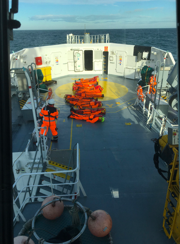 Todo Simulacro: Ejercicio de rescate en alta mar por naufragio