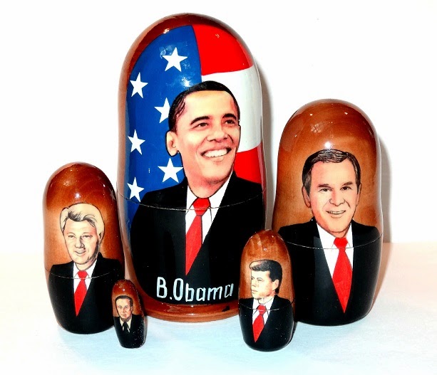 My Lovely Russian Nesting Dolls: Politics Nesting Dolls