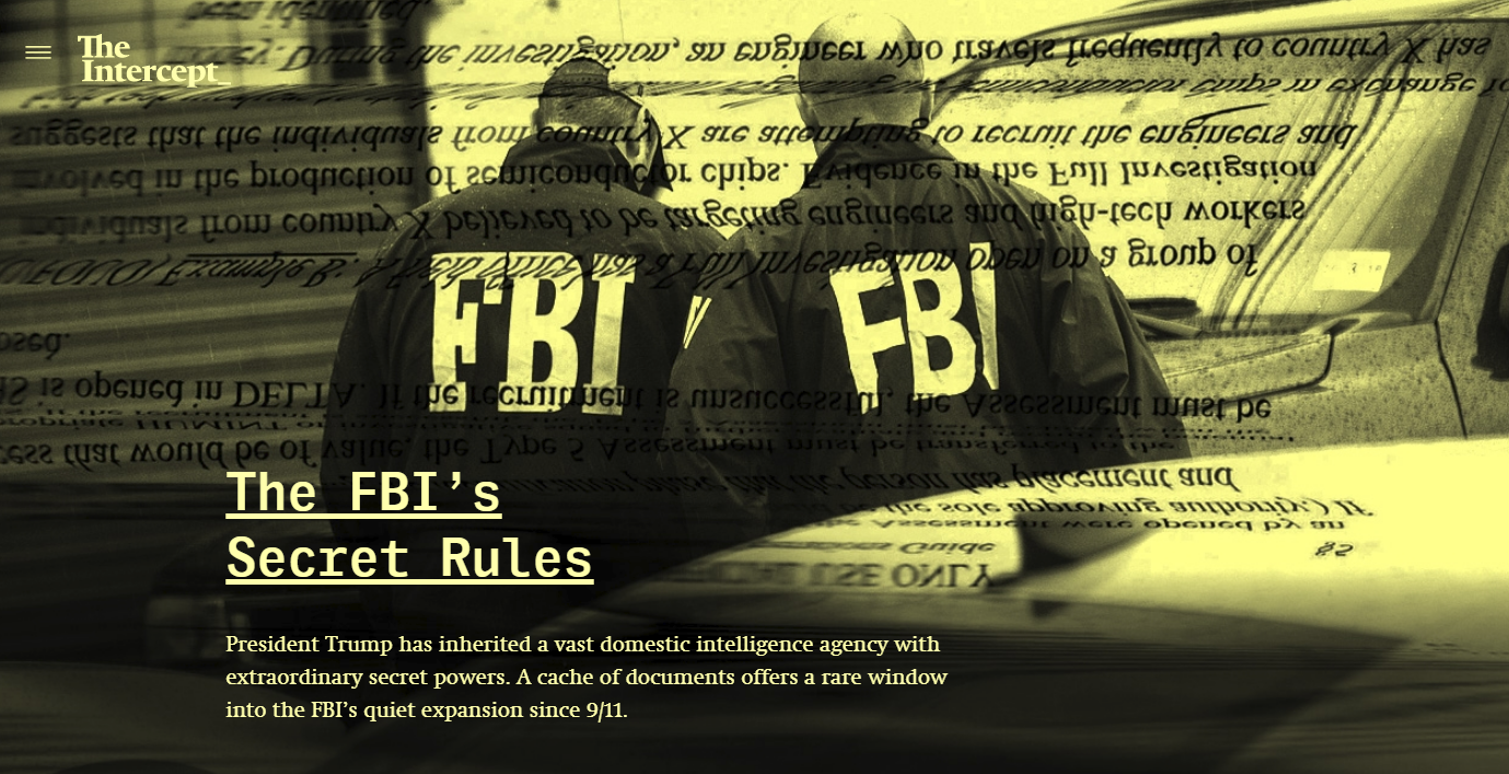 Chesbro on Security: The FBI's Secret Rules