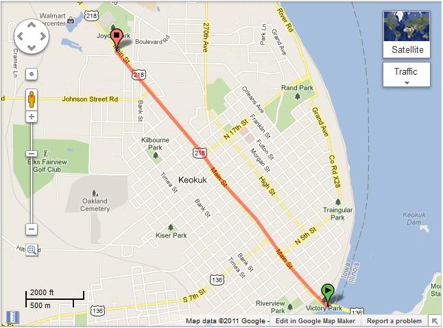 Walking Across Iowa A Virtual Adventure