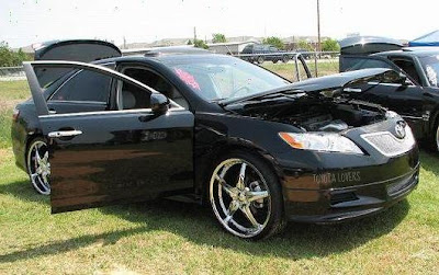 Modified Cars and Trucks: Black Camry Modified