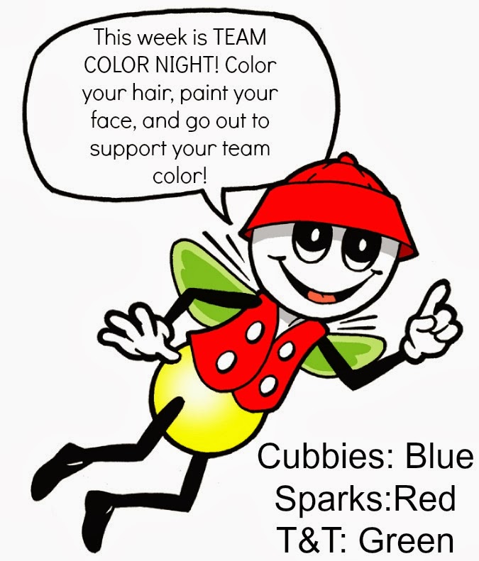 BBC Kids of Ballardsville Baptist Church: Support Your Team Color Night ...