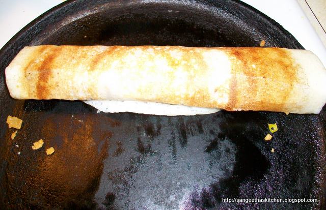 Spicy Treats: Soya Bread Roll n Dosa Rolls