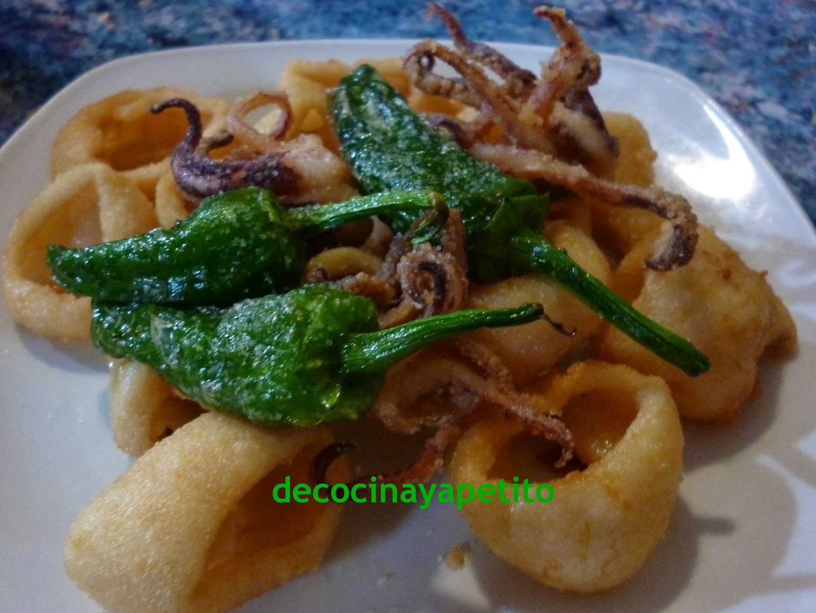 Cocinando con Vicky, recetas de cocina: CHIPIRONES ENHARINADOS