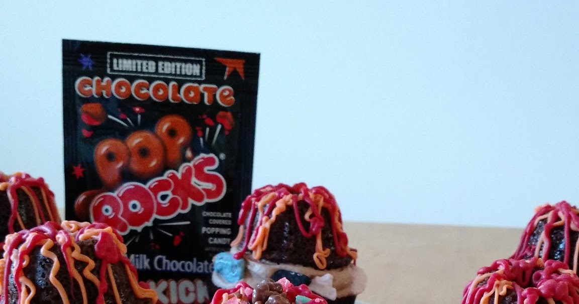 Juli Jacklin's Cupcakes: Volcano Birthday Cupcakes