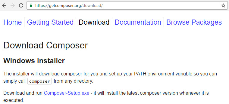 Yii2 - [Tutorial] Cara Instal Composer di Windows - Mekaronika