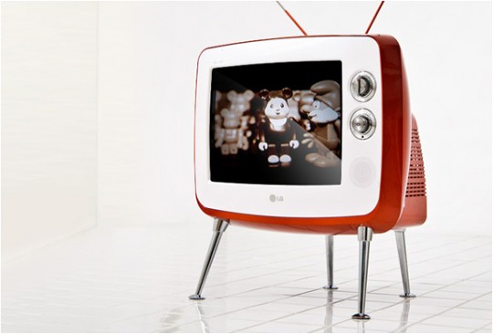 Decoración de la Casa: Televisor LG TV retro vintage Serie 1
