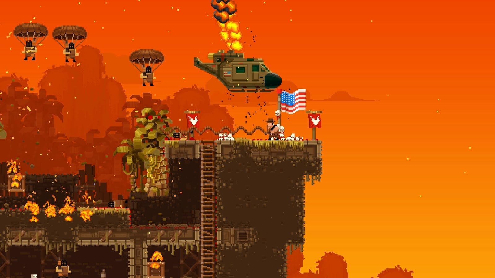 Broforce - Um jogo pra quem ama muitas explosões!