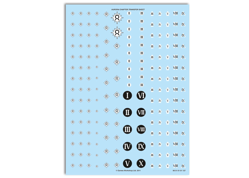 Space Marine Transfer Sheets Available for Pre-Order - Faeit 212