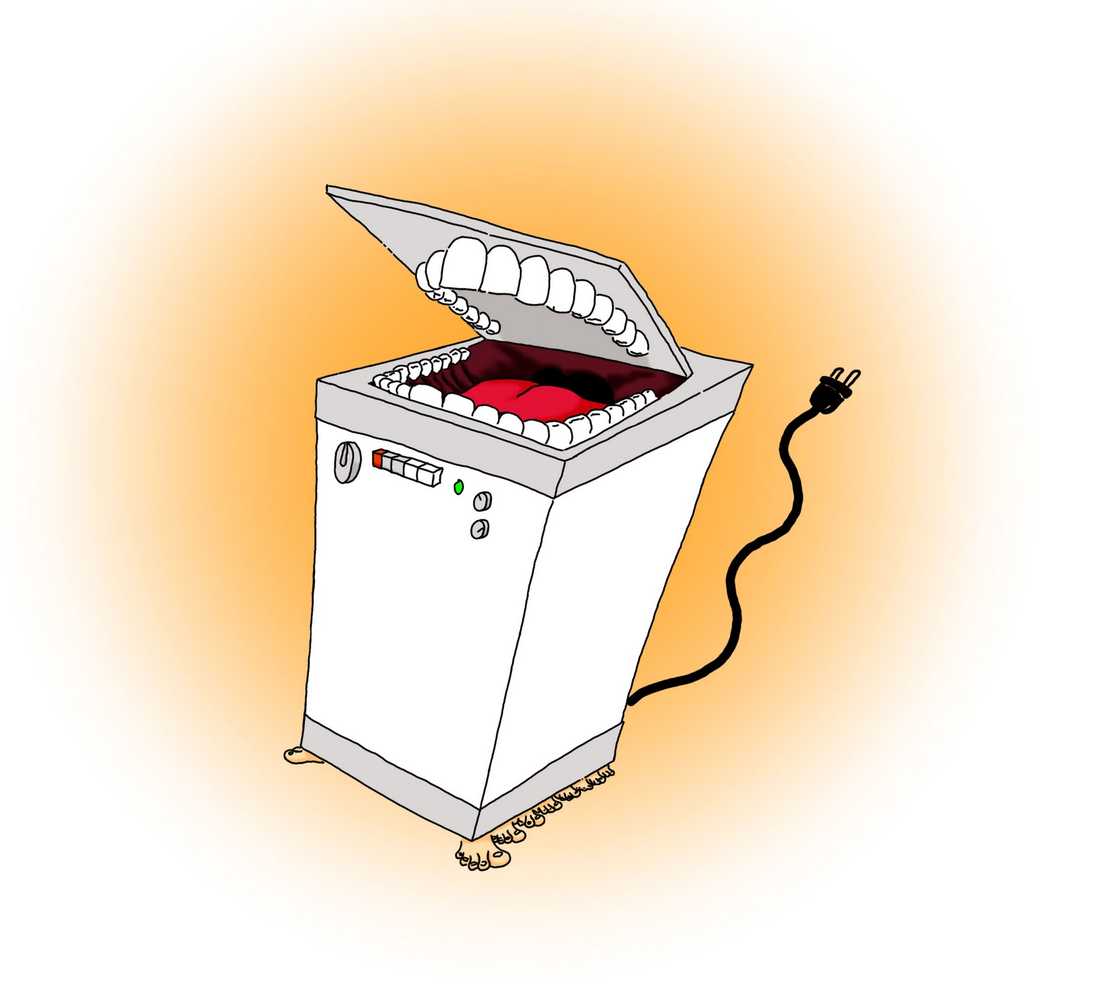 La machine à laver est en panne | Titanecdote