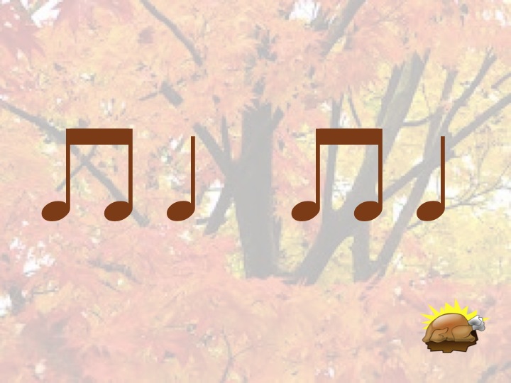 Turkey Rhythm Game - Music a la Abbott - Amy Abbott - Kodály Inspired ...