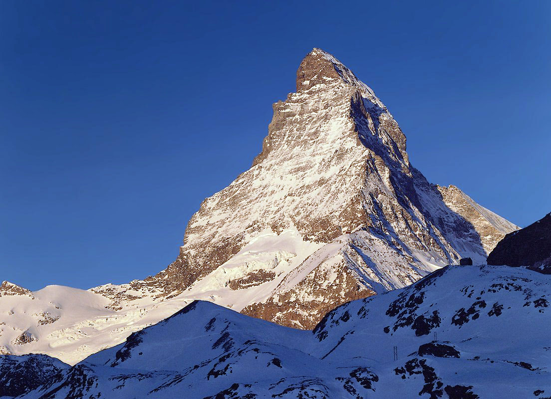 El Monte Cervino es la montaña más conocida de los Alpes por su ...