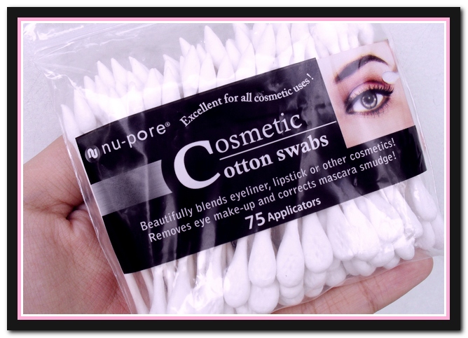 Lava Bean: Nu-pore Cosmetic Cotton Swabs