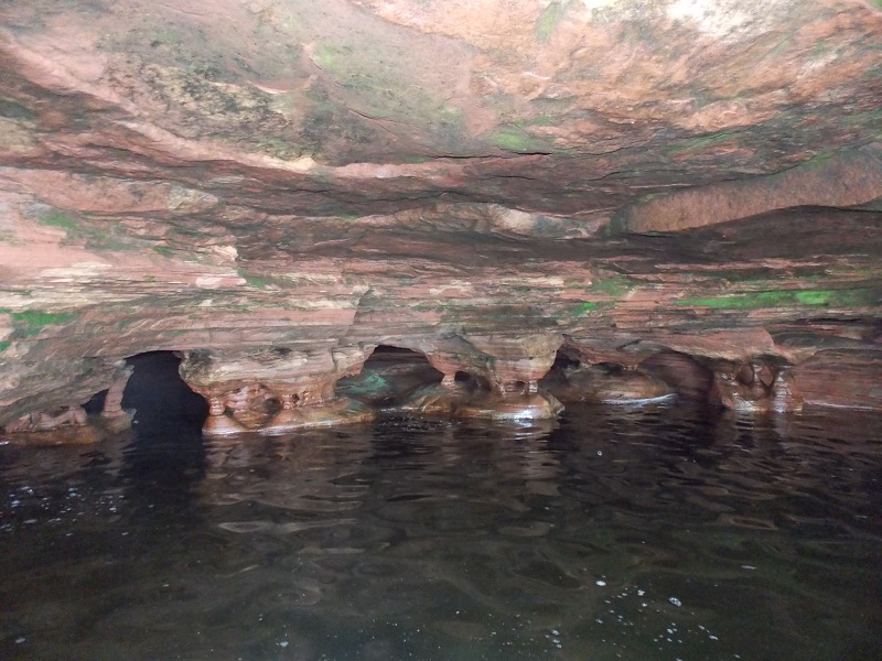 Raydiance: Devil's Island and Sand Island Sandstone sea caves