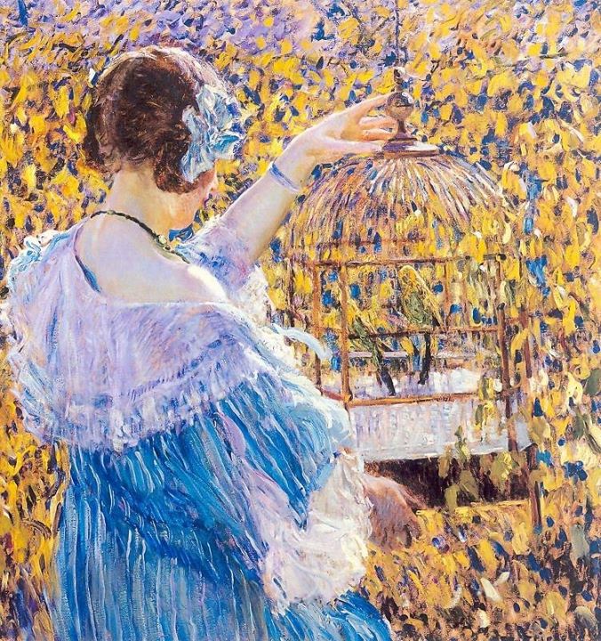 Frederick Carl Frieseke | Impressionist painter | Tutt'Art@ | Pittura ...