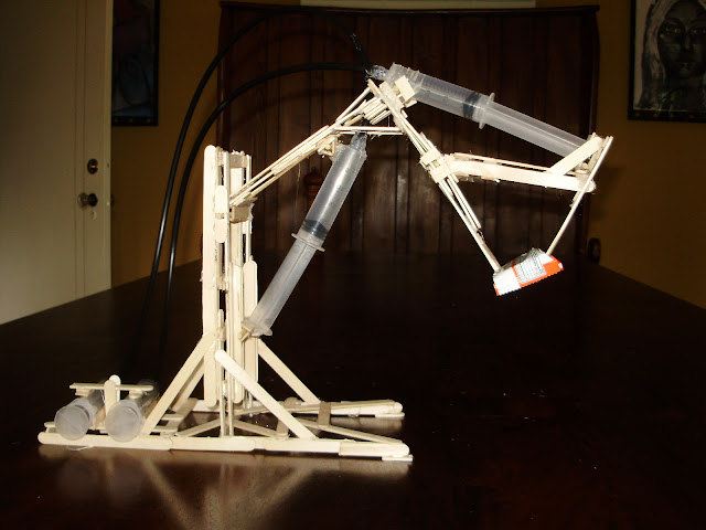 BuildIts: Popsicle Stick Hydraulic Arm